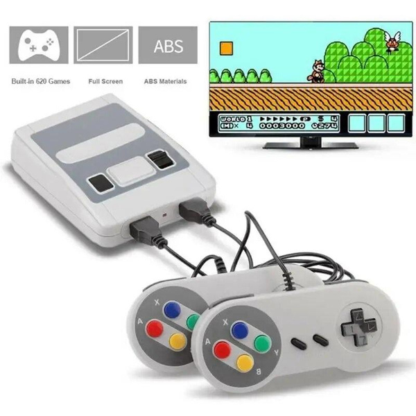 Mini HD TV Video Classic Edition 8 Bit Game Retro 620 Games Consoles ...