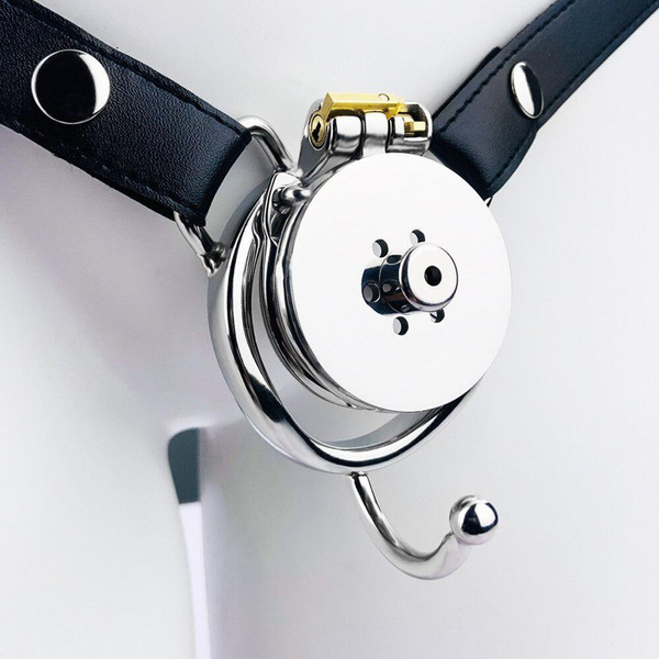 Wearable Penis Cage Cb Lock Chastity Belt Gay Adult Sex Toys Cock Ring