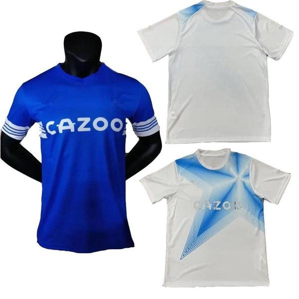 Football jersey for the 30th anniversary of fans' 23-24 blue Marseilles ...