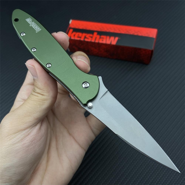 NEWEST Kershaw 1660CB Ken Onion Leek Assisted Flipper Knife 3 ...