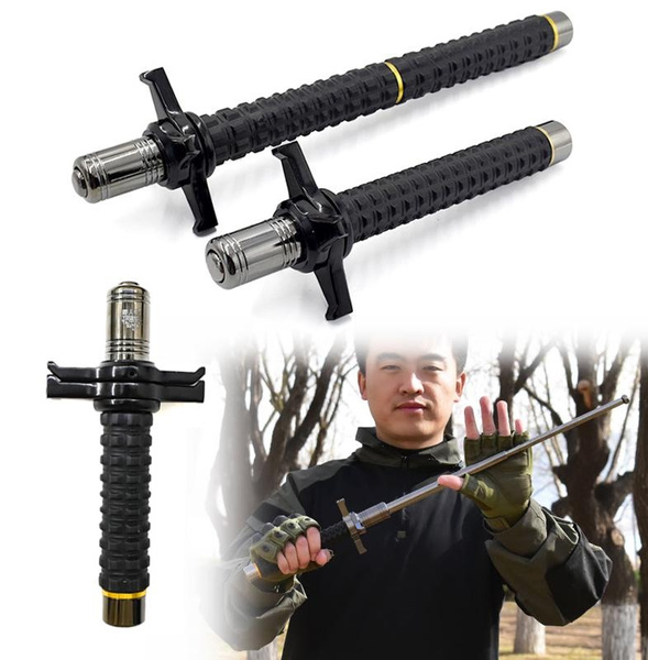 With Handguard To Block The Knife Self-defense Stick Outdoor Vehicle ...