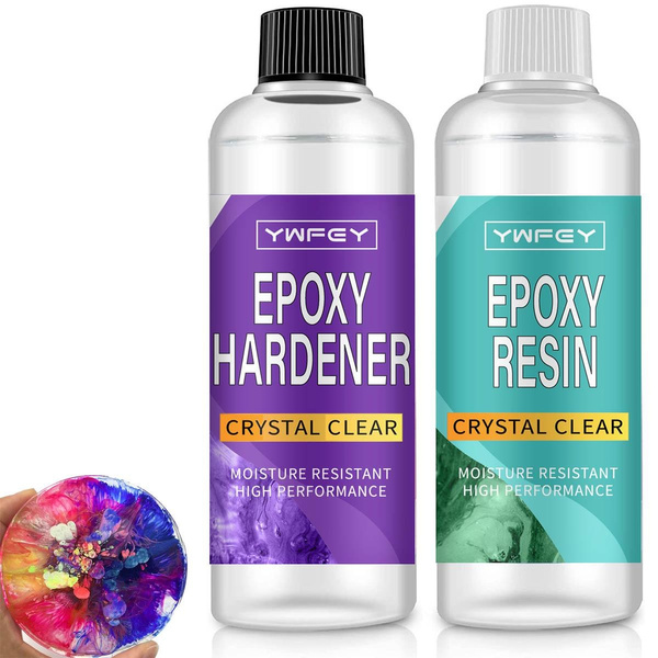 100/120/150/200/250ML Crystal Clear Epoxy Resin Kit Not Yellowing ...