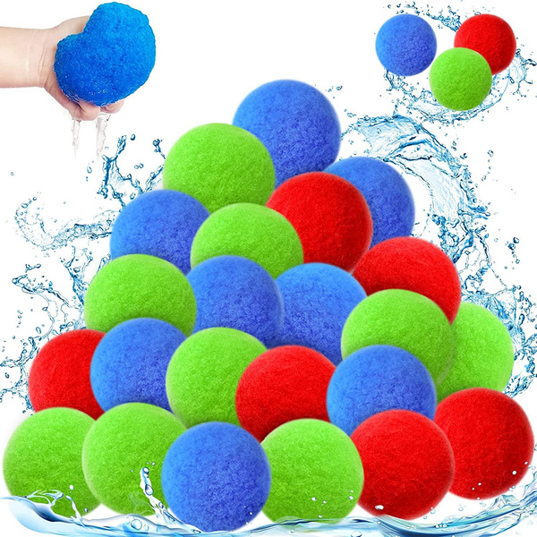 Water Bombs Set, Splash Balls, 12/24/36/48/60/72 Pieces Water Bombs ...