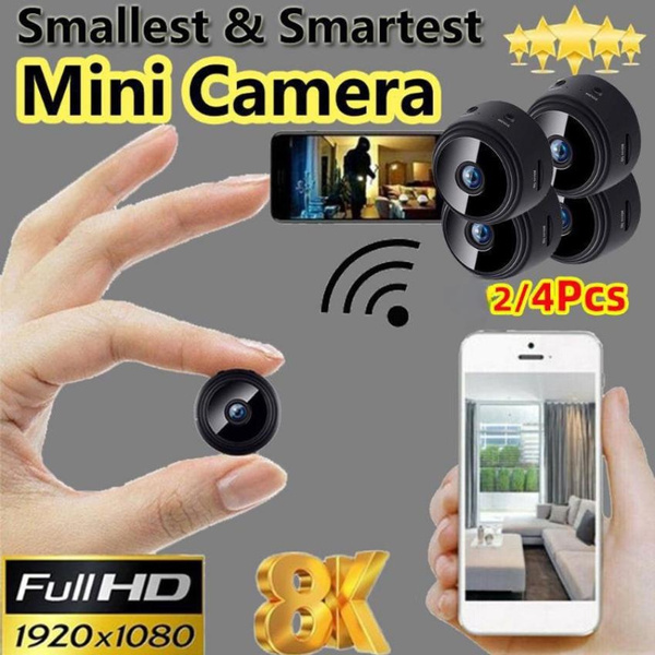 Upgraded Best 8K Camera Mini WiFi Spy Camera Full HD 1080P Wireless ...