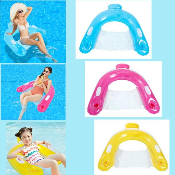 Inflatable Pool Floats Lounger,Water Leisure Inflatable Floating Chair ...