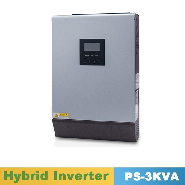 3000VA 2400W Pure Sine Wave Hybrid Solar Inverter 24VDC Input 220VAC ...