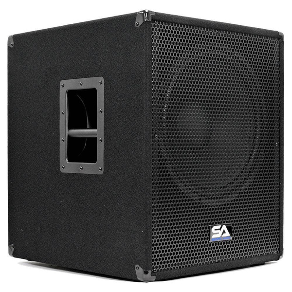 Shockwave-15 - Powered 15" Pro Audio/DJ Subwoofer Cabinet with Class D ...