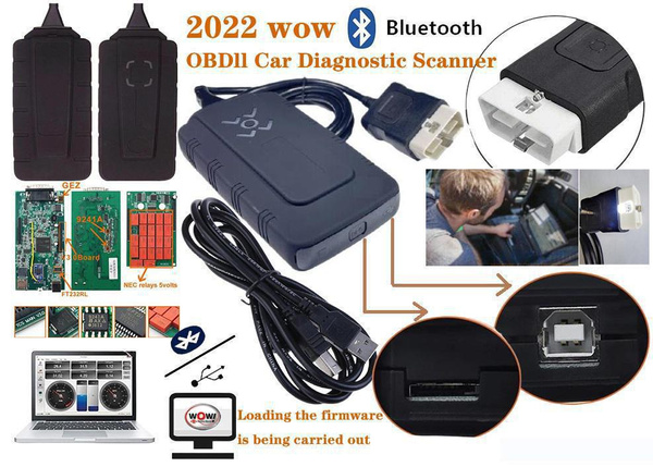Wow Wurth Diagnostic Tool V5.008 R2 Obd2 scanner Trucks Cars bluetooth ...