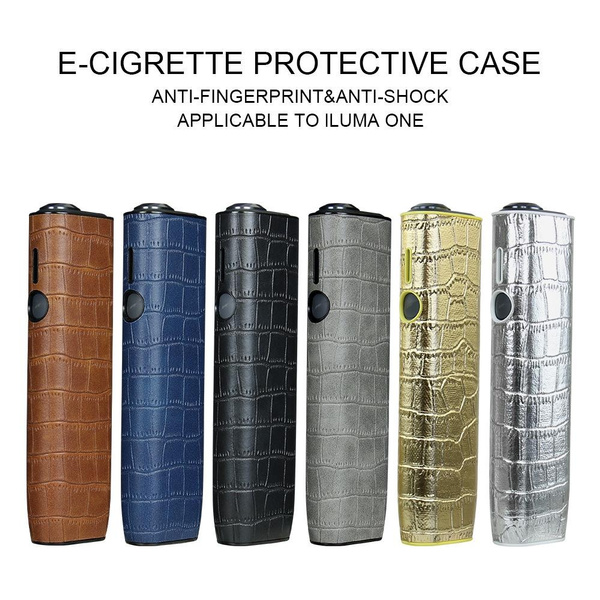 New 6 Colors Crocodile Pattern Leather Case for IQOS ILUMA ONE ...