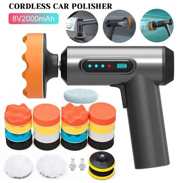 USB Rechargeable Electric Car Polishing Machine Polisher for Car Body ...