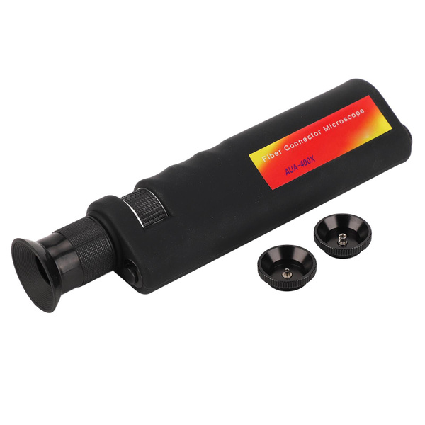 Fiber Optic Inspection Microscope 400X Handheld Optical Fiber ...