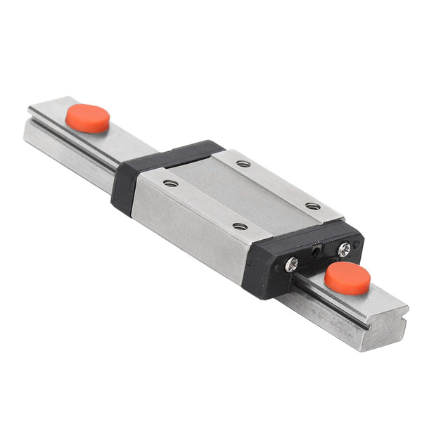 100mm Linear Slide Rail Interchangeable Bearing Steel Low Friction Large Load Capacity Linear ...