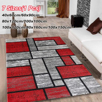 Home Washable 3D Geometric Pattern Rugs Livingroom Bedroom Area Large ...