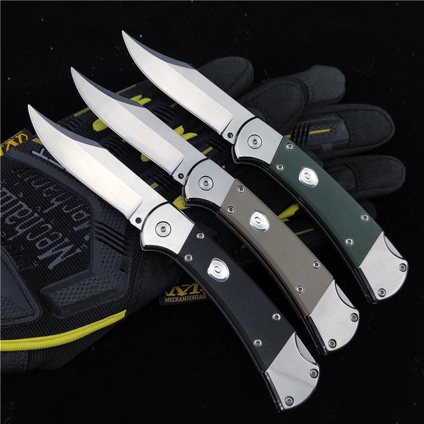 BUCK 110 Elite Automatic HIGH QUAILITY EDC Lockback Side Jump Folding ...