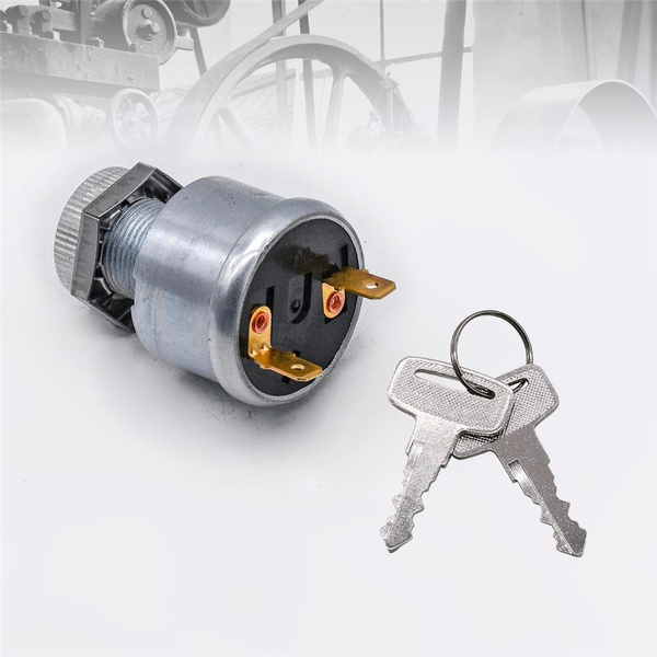 2 Terminal Gas-Electric Ignition Switch with Keys For Ezgo 81 & Up | Wish