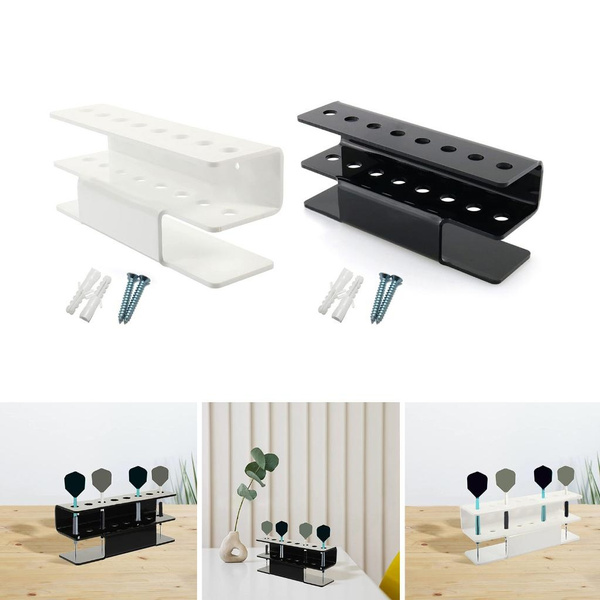 Acrylic Dart Wall Hanger Lightweight Dart Display Stand Wall Mounted ...