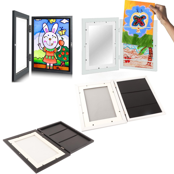 Kids Art Frames A4 Front Opening Changeable Shatter Resistant Picture ...