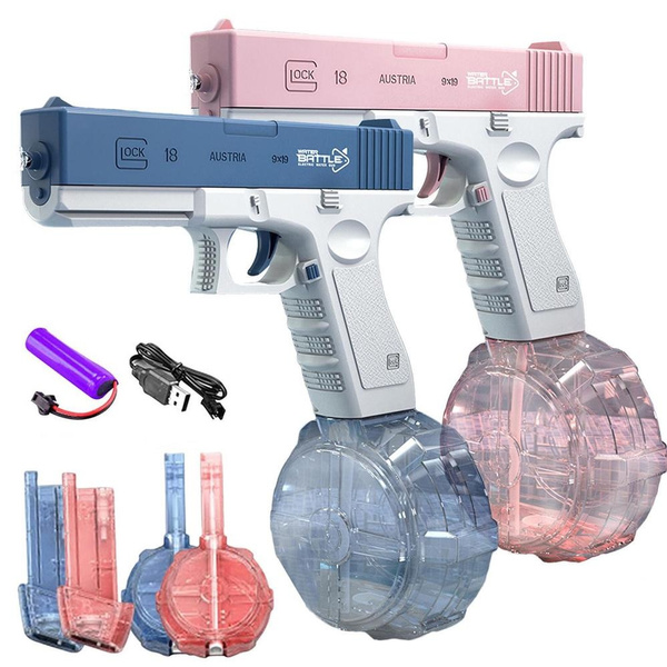 Automatic Water Gun Electric Water Guns Summer Squirt Shooter Gun Toy ...