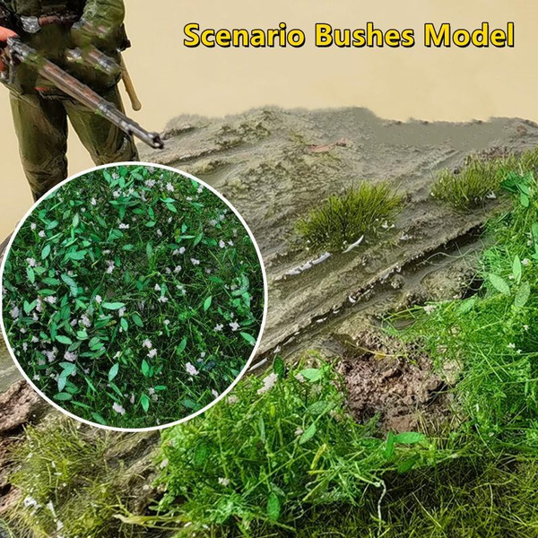 Box Simulation Shrub Bush Miniature DIY Model Micro Building Scene ...