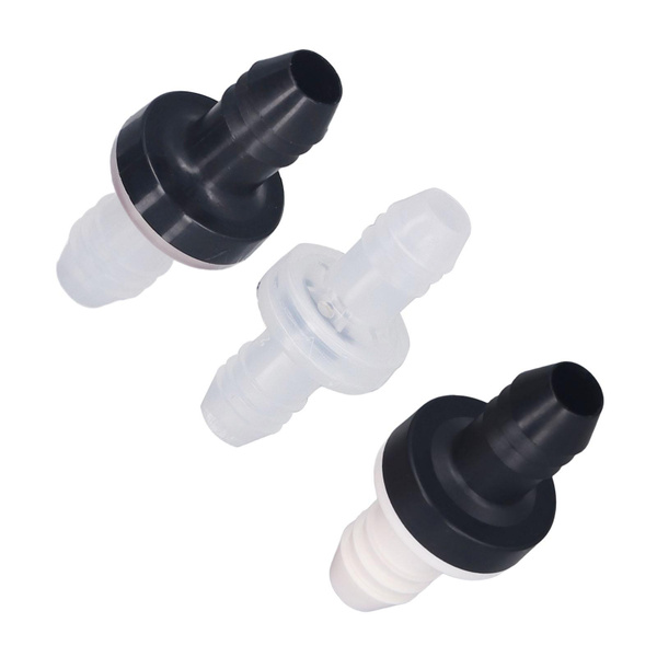 6 Pieces Inline Check Valve One Way Non Return Check Valve Plastic ...
