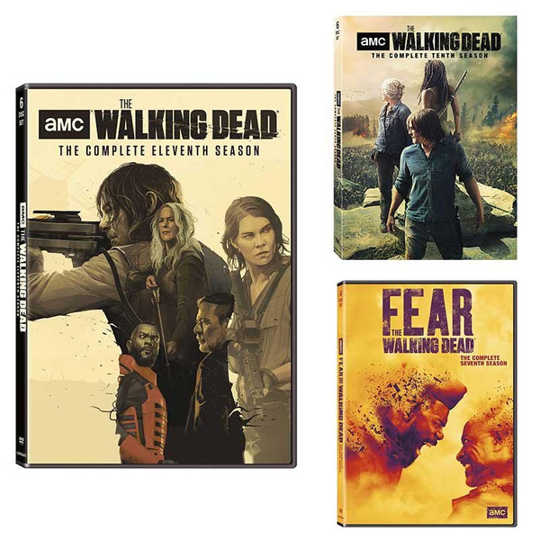 The Walking Dead Season 10 11 and Fear The Walking Dead Season 7 DVD ...