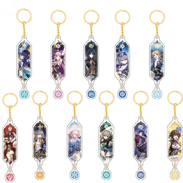 Honkai: Star Rail Gaming Peripherals Key Chain Cosplay Gift Cartoon ...