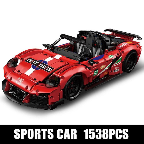 New 1538+Pcs Technical Remote Control Sport Car Building Toys Technoloy ...