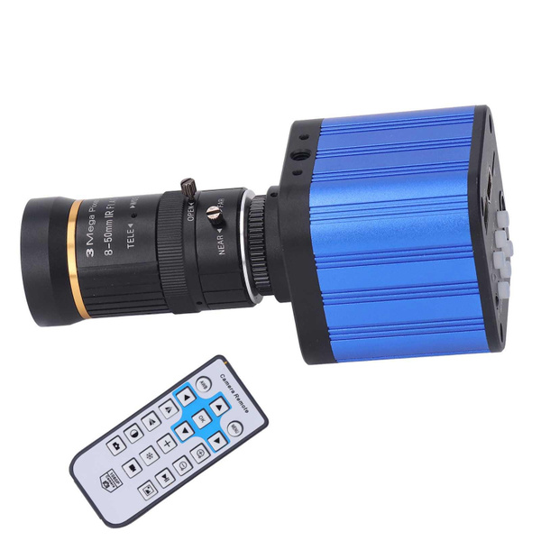 Microscope Camera,4K Industrial Camera,8X Zoom,with Remote Control,with ...