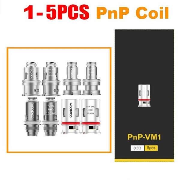 1-5PCS Voopoo Vinci OCC Find S Trio Coils PnP 0.3 0.45 0.6 0.8 1.2ohm ...