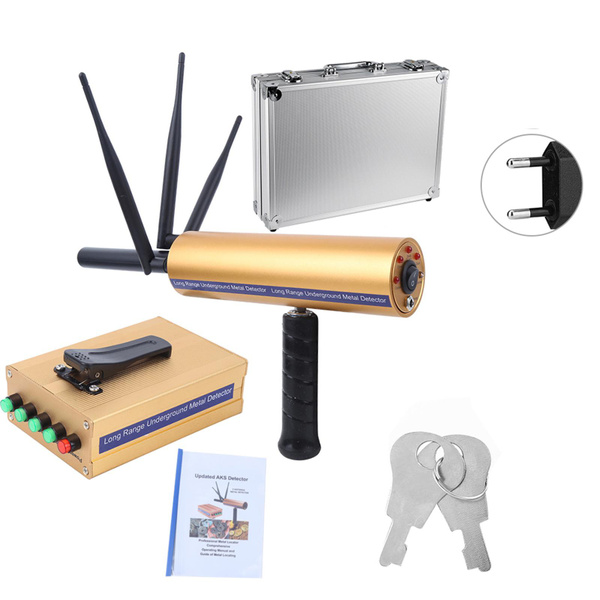 Metal Locator, Rose Gold Rechargeable Precise Digital Treasure Scanner ...