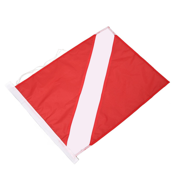 International Diving and Freediving Dive Flag with Float and Binding ...