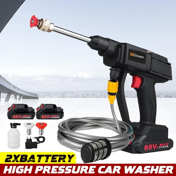 Wireless Car Washer Pressure Washer Gun Portable High Washers Sprayer ...