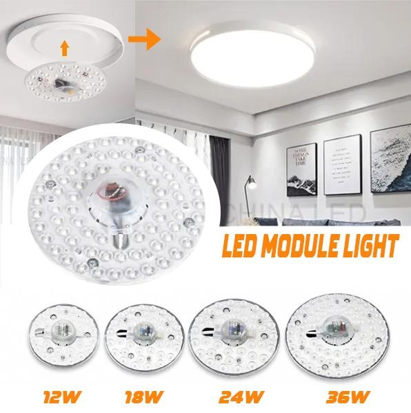 12W/18W/24W/36W LED 220V LED Round Ceiling Lamp Panel Light Module Lamp Energy Saving Board ...