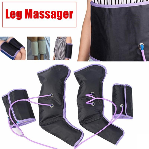 Aircompression Leg Massager Electric Circulation Leg Wraps Foot Ankles ...
