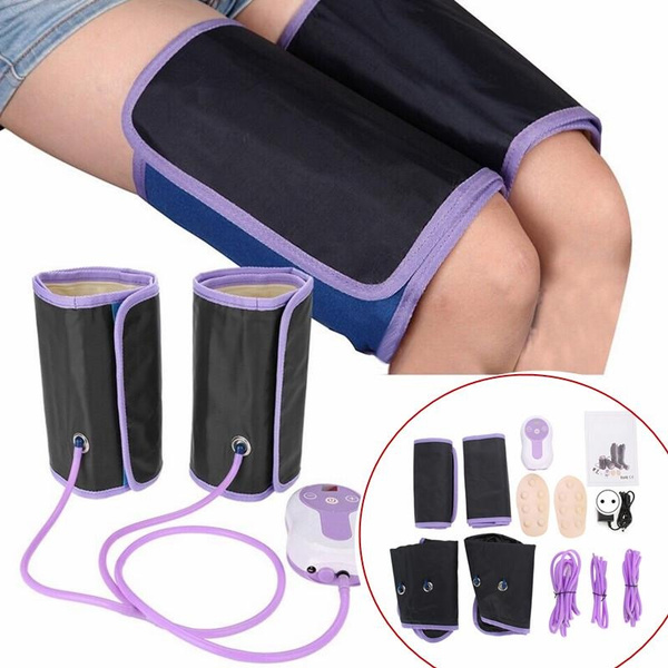 Aircompression Leg Massager Electric Circulation Leg Wraps Foot Ankles ...