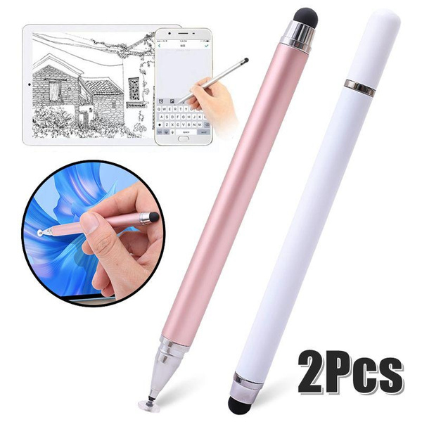 2Pcs 2 In 1 Universal Stylus Pens for Tablet Mobile Phone Accessories ...
