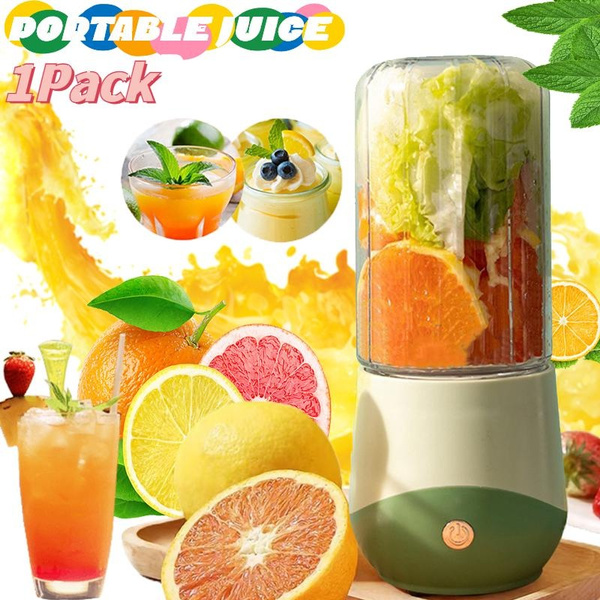 500ml Mini Juicer Blender Portable Juice Extractor Cup USB Rechargeable ...