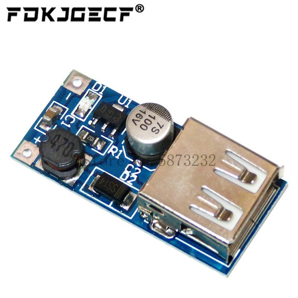 DC-DC 0.9V-5V To 5V 600MA Power Bank Charger Step Up Boost Converter ...