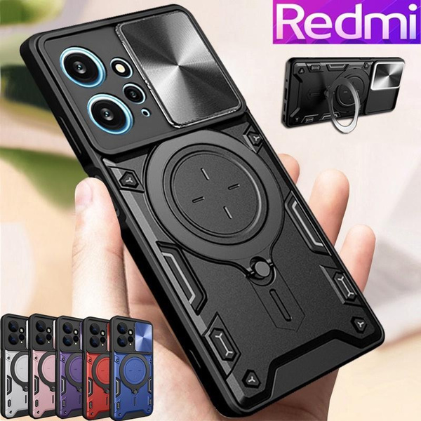 Luxury Heavy Duty Shockproof Armor Hard Phone Case with Metal Stand for ...