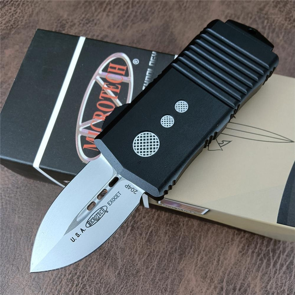Mini Flying Fish Microtech Spring Assisted Knife Fishing OTF Tactical ...