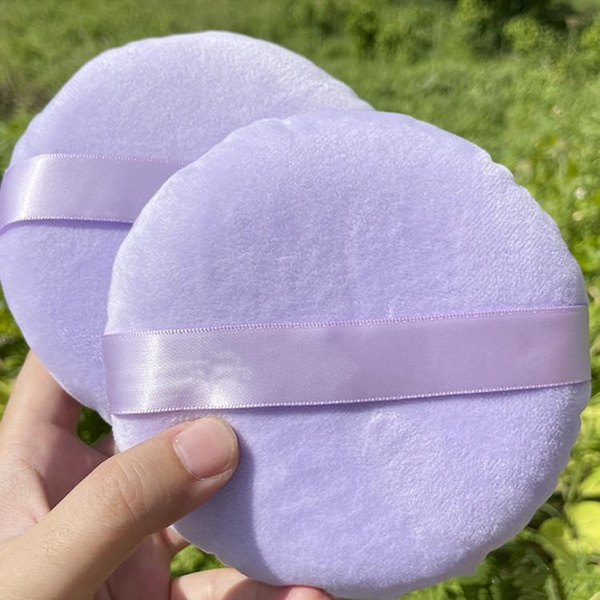 2PCS Makeup Puffs Set for Loose Powder Face Body Foundation Blender ...