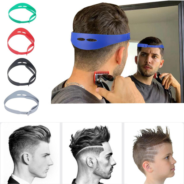1 Pack Adjustable Fade Guide and Neckline Shaving Template | Curved ...