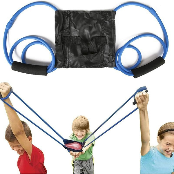 Long Throw Water Balloon Launcher, Water Balloon 3 Person Slingshot ...