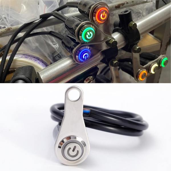 1PC Motorcycle Switch Headlight Horn Modified Control Switch Handlebar ...