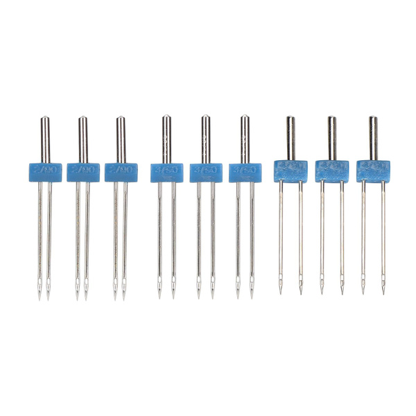 Double Needles Pins, Easy To Thread Sewing Machine Needle Sewing ...
