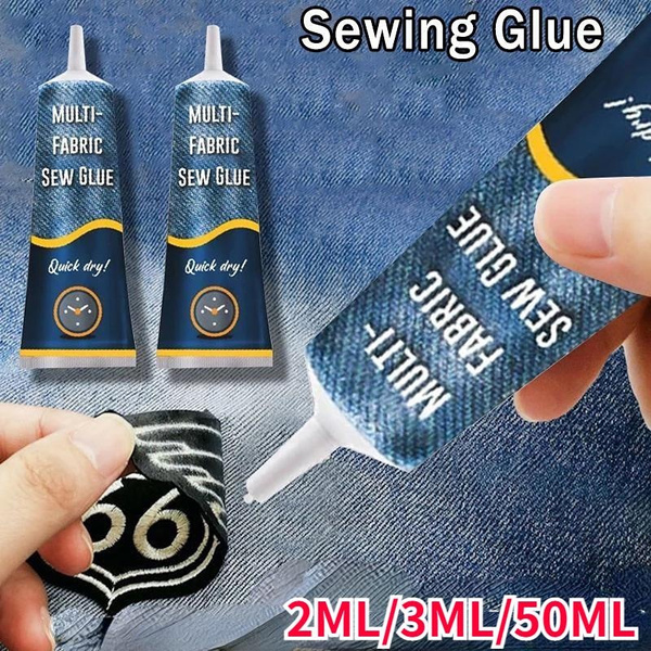 2ml/3ml/50ml Universal Instant Fabric Leather Quick Dry Glue Liquid ...