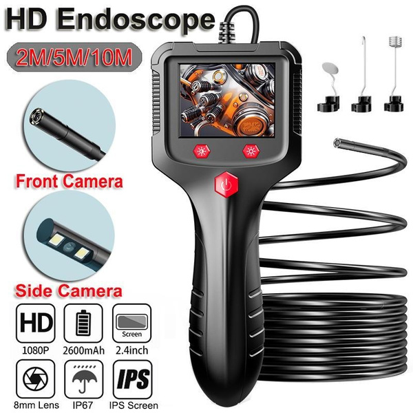 1080P HD Handheld Endoscope Camera 2.4 Inch IPS HD Screen Borescope ...