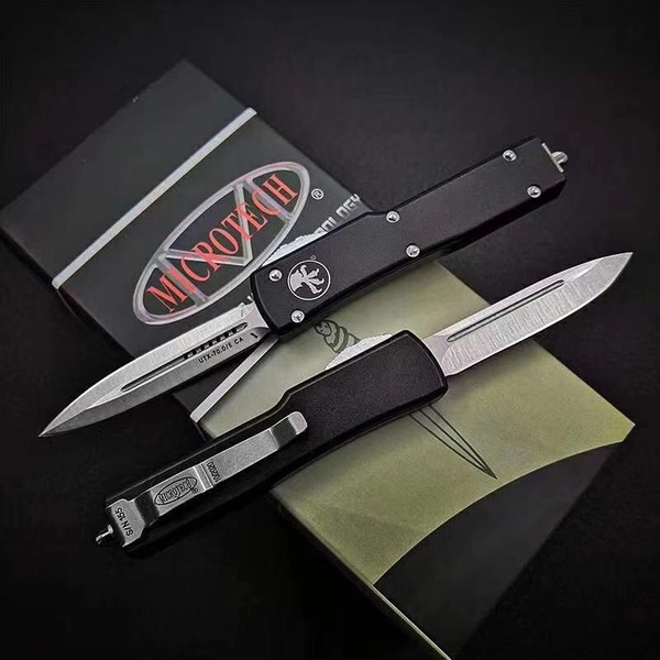 2023 EDC Mini Tactical Spring Knives 147-4 UTX-70 AUTO OTF Knife 2.41 ...