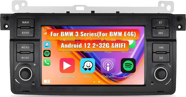 [2+32G] Android 12 for BMW E46 Radio (1998-2006) with c̄árpláy Android ...