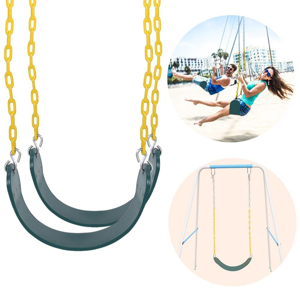 Chain Swing Set, Chain Swing , Swings Seats Chain 2 Pack Swing Set ...
